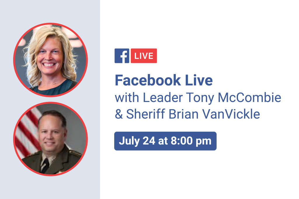 Tune in Tonight for a Facebook Live - Tony McCombie