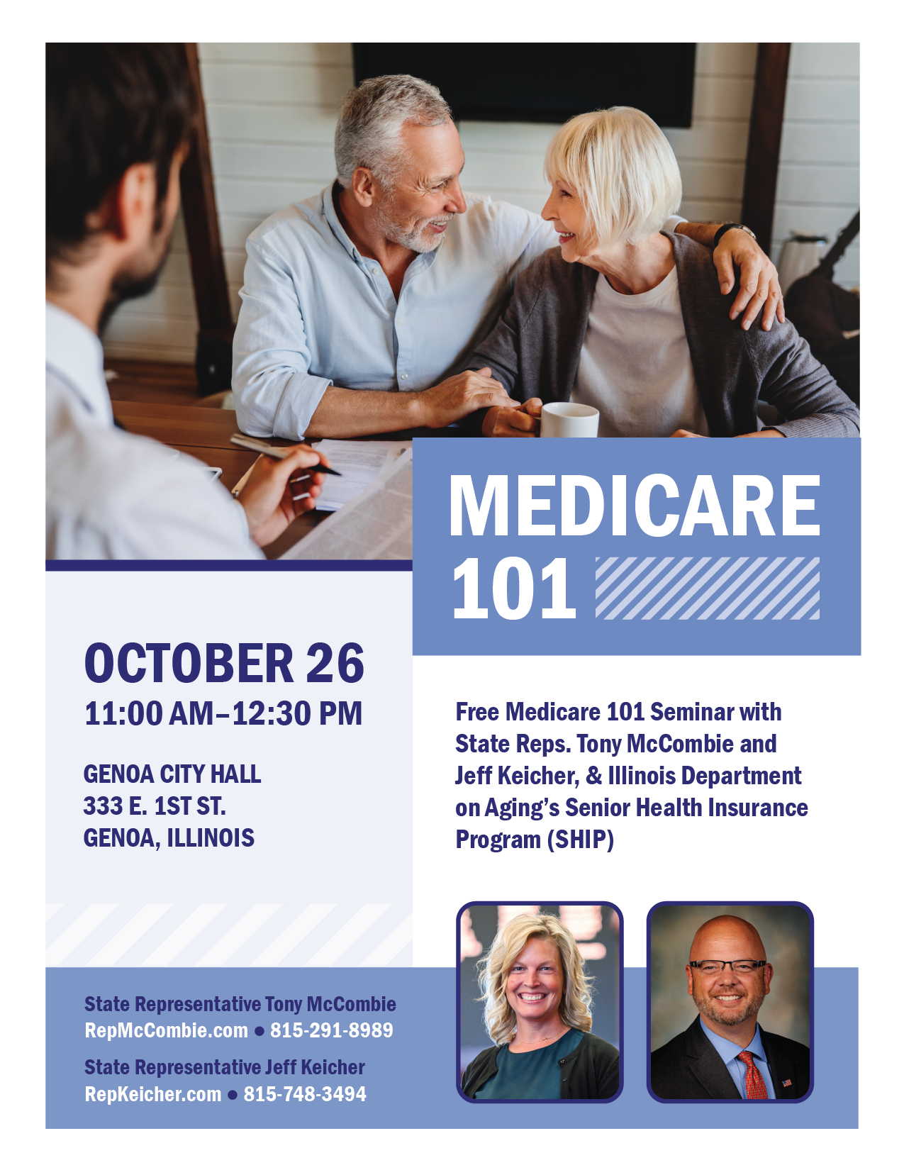 Upcoming Events: Medicare 101 for Seniors - Tony McCombie